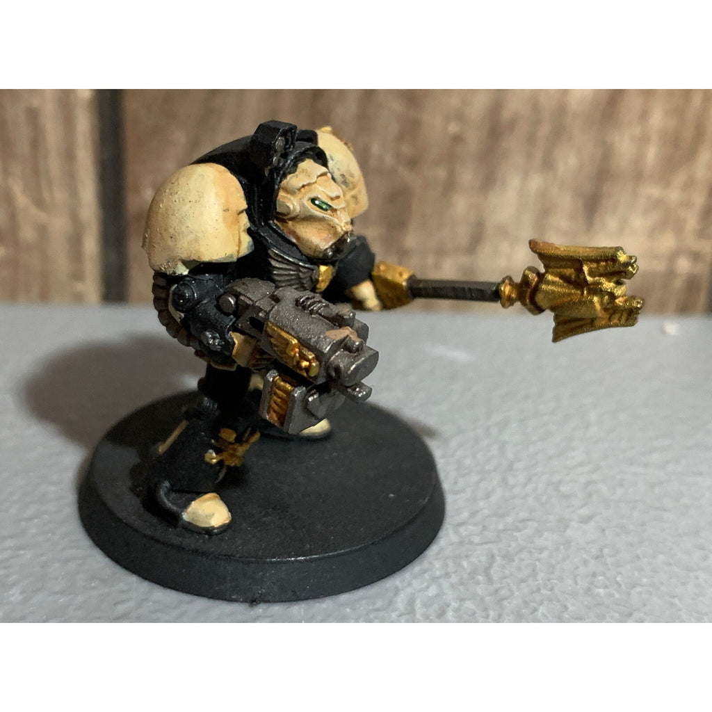 A7326 WARHAMMER 40K SPACE MARINES CUSTOM TERMINATOR CHAPLAIN PAINT ...