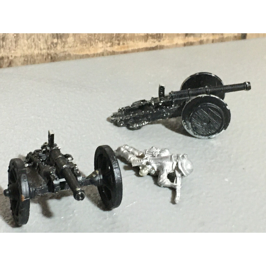 A21413 UNKNOWN MILITARY METAL ARTILLERY WAR ARMY CANNON TABLE TOP WARG ...