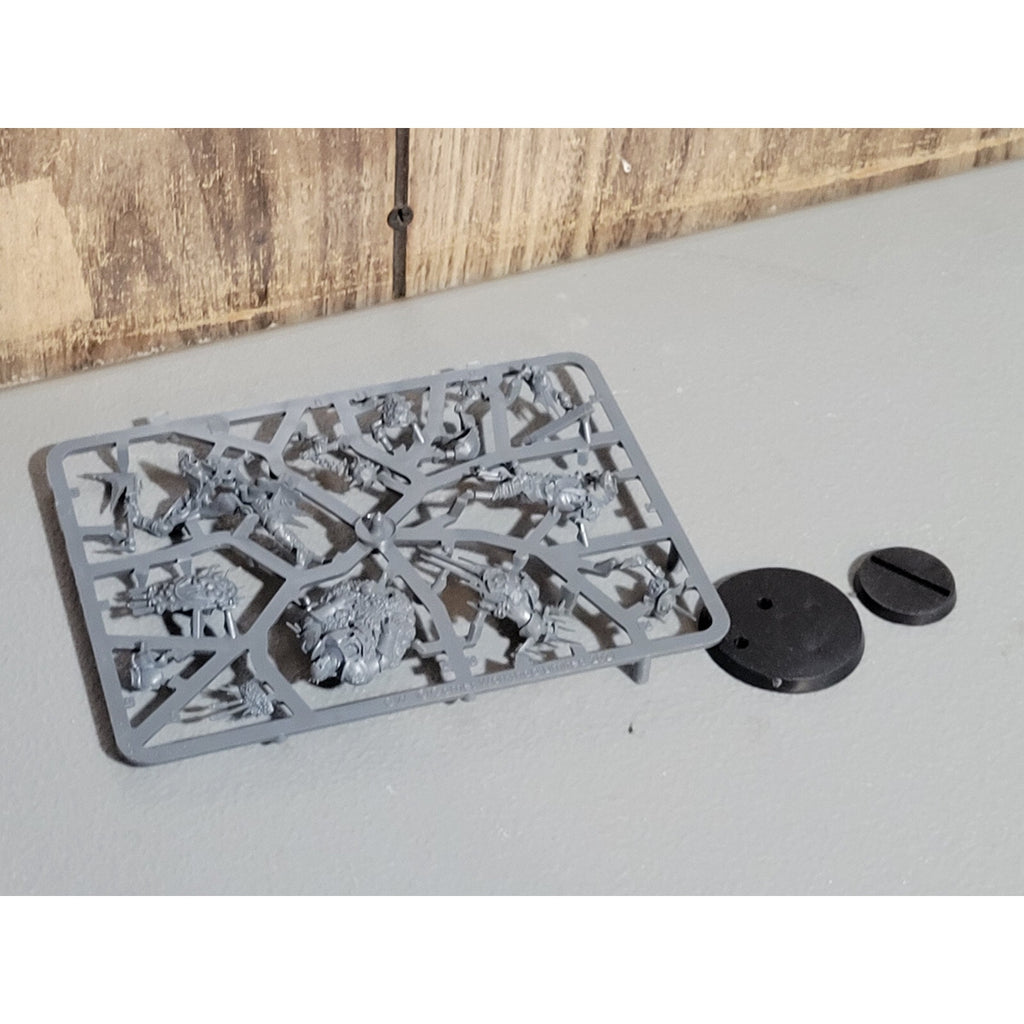 A18871 WARHAMMER AOS ORRUK WARCLANS KILLABOSS W STAB-GROT NEW ON SPRUE ...