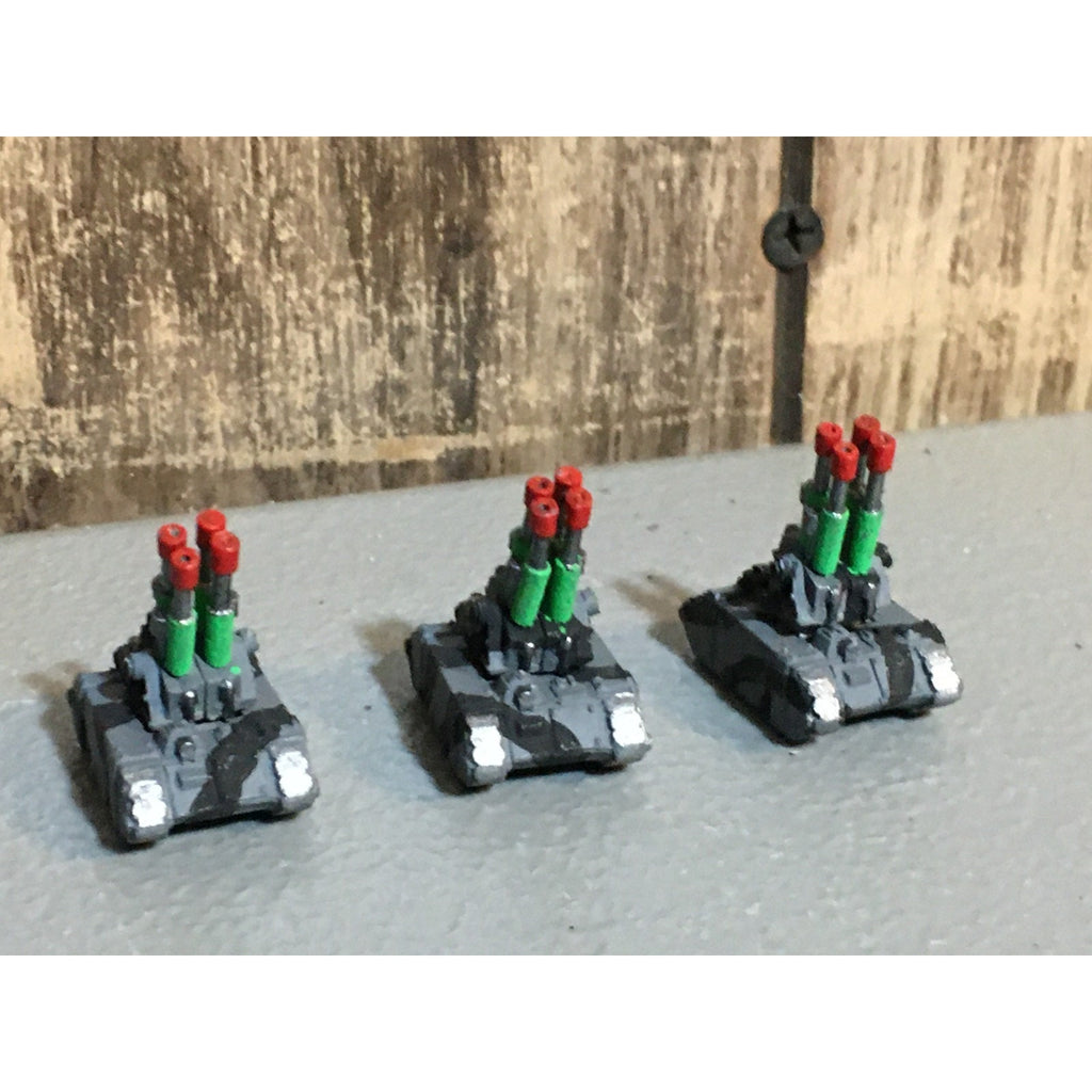 A26526 WARHAMMER 40K EPIC IMPERIAL GUARD IG METAL HYDRA FLAK 3 PK GW ...