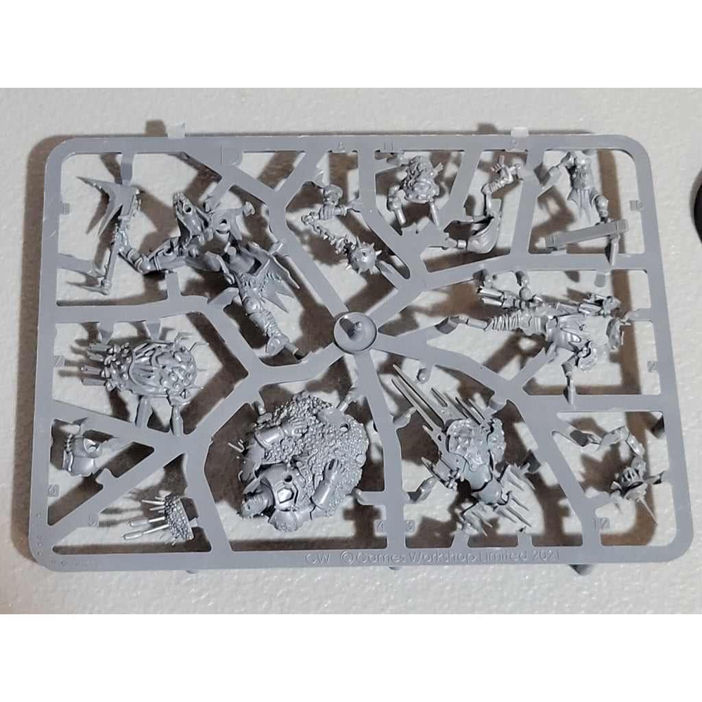 A18871 WARHAMMER AOS ORRUK WARCLANS KILLABOSS W STAB-GROT NEW ON SPRUE ...