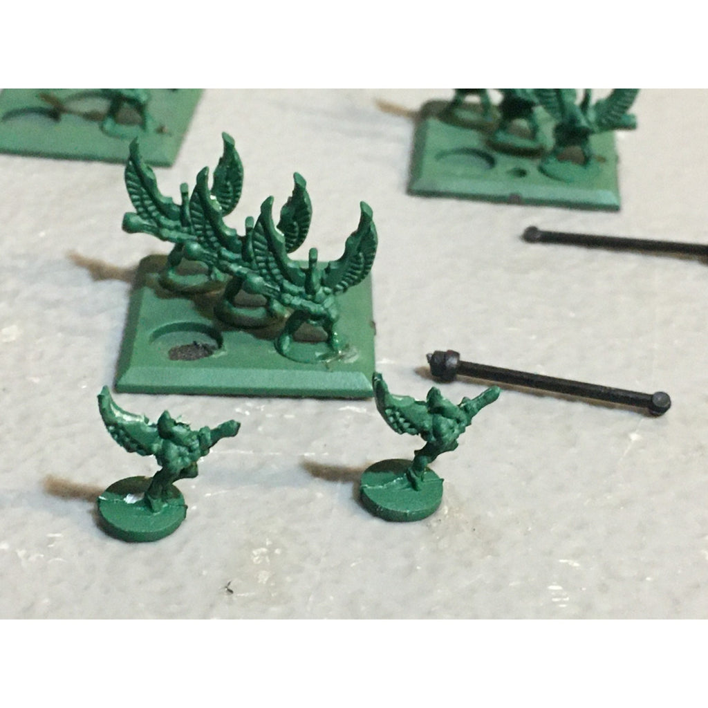 A25166 WARHAMMER 40K EPIC ELDAR CRAFTWORLDS SWOOPING HAWKS 4 STANDS GW ...