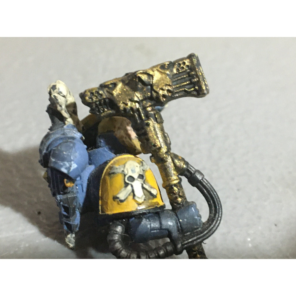 A20341 WARHAMMER 40K SPACE MARINES WOLVES CUSTOM CAPTAIN ON BIKE – PODY ...