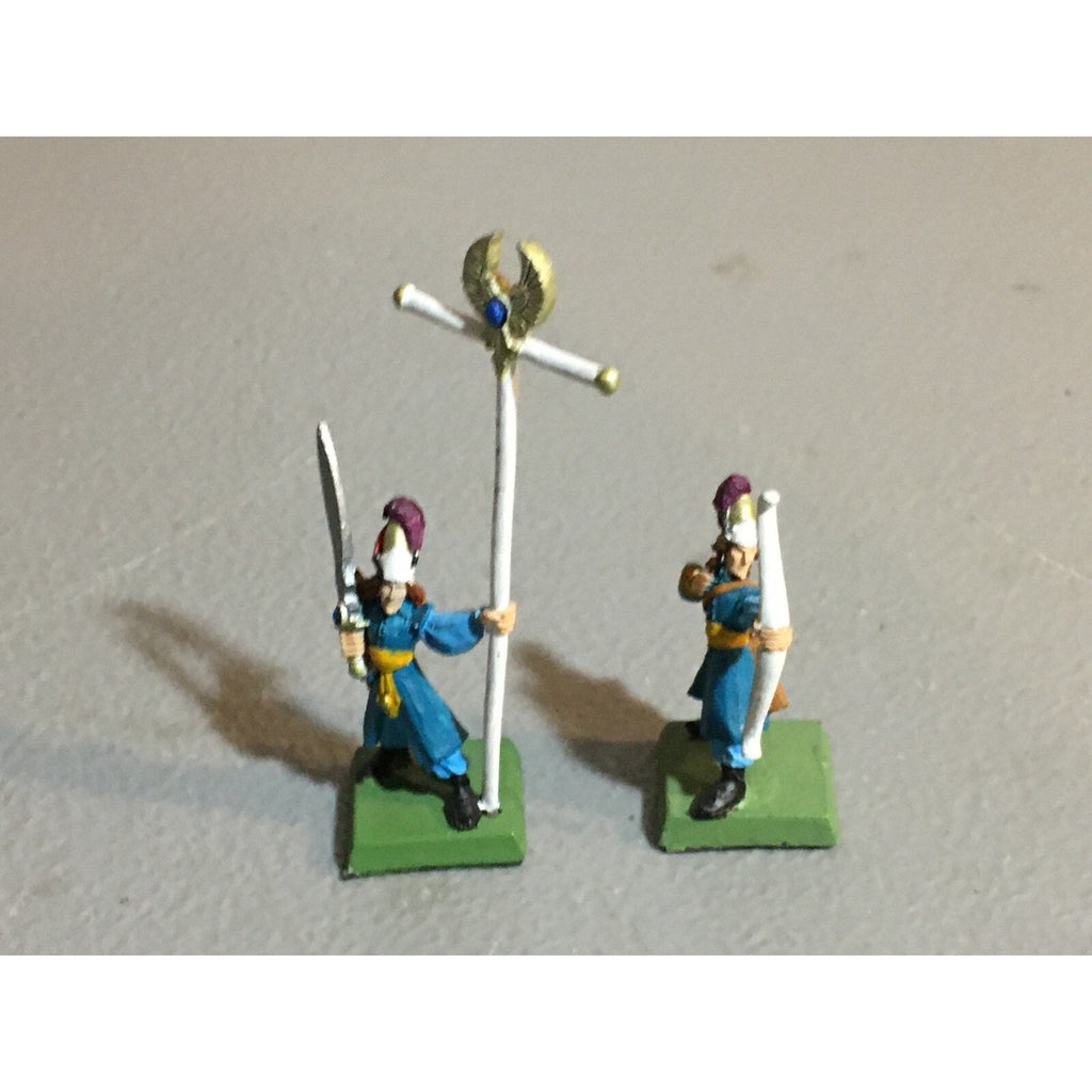 A23684 WARHAMMER FANTASY HIGH ELVES METAL STANDARD & ARCHER PAINT GW ...