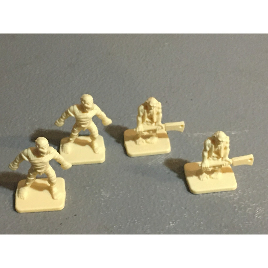 A6547 HEROQUEST SYSTEM MONSTERS MUMMY & ZOMBIE MILTON BRADLEY 1990 ...